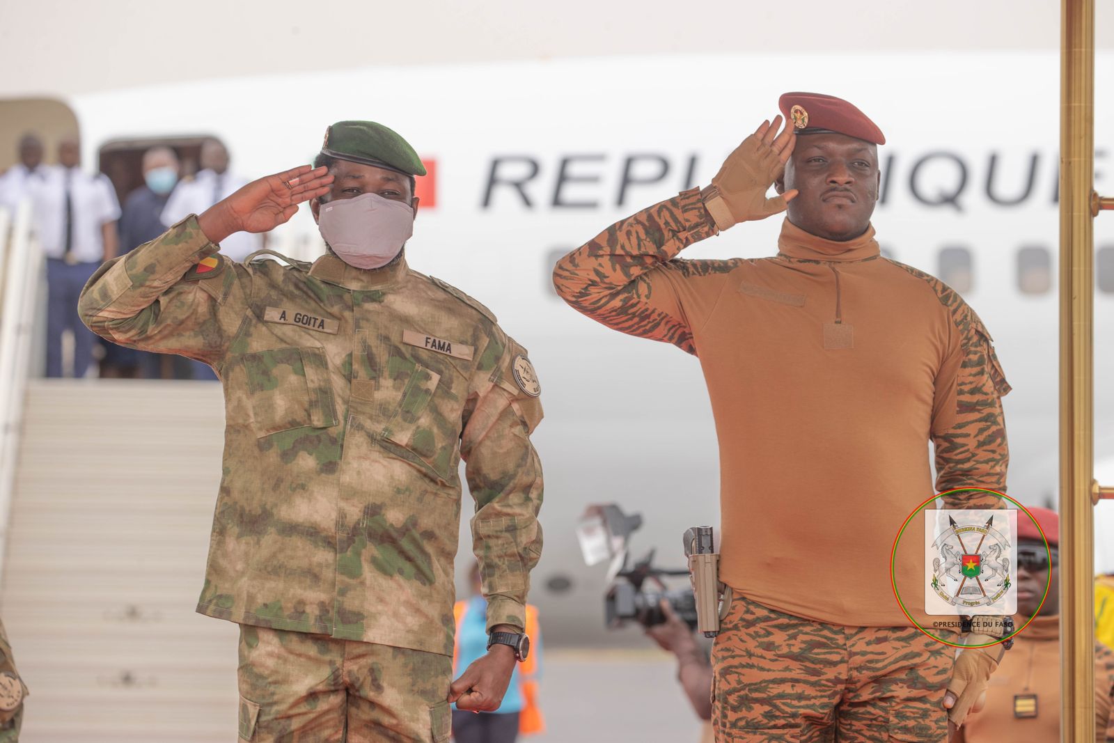 Coopération Burkina Faso – Mali : Le Président Assimi Goïta est arrivé ...